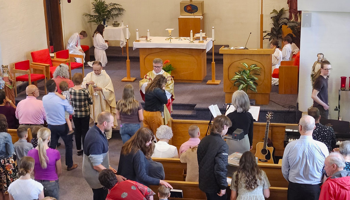 Trinite parishes hold 50th anniversary celebration for their pastor ...