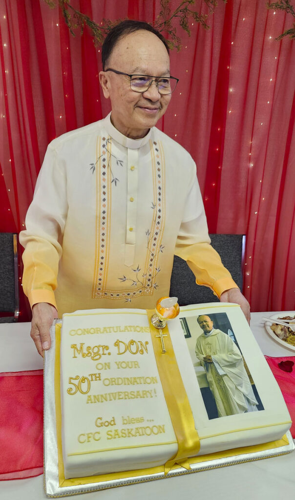 Trinite parishes hold 50th anniversary celebration for their pastor ...