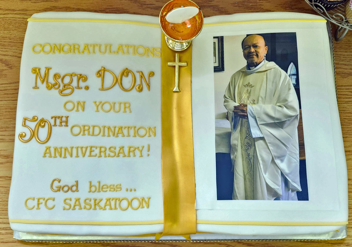 Trinite parishes hold 50th anniversary celebration for their pastor ...